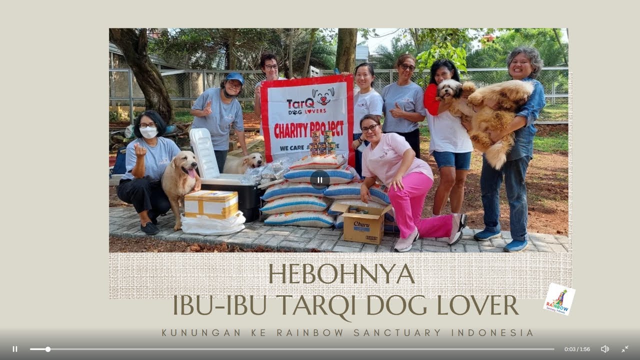 HEBOHNYA IBU IBU TARQI DOG LOVER - YouTube