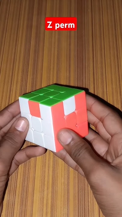 Z perm Rubik's cube PLL algorithms #shorts #shortvideo #trending - YouTube