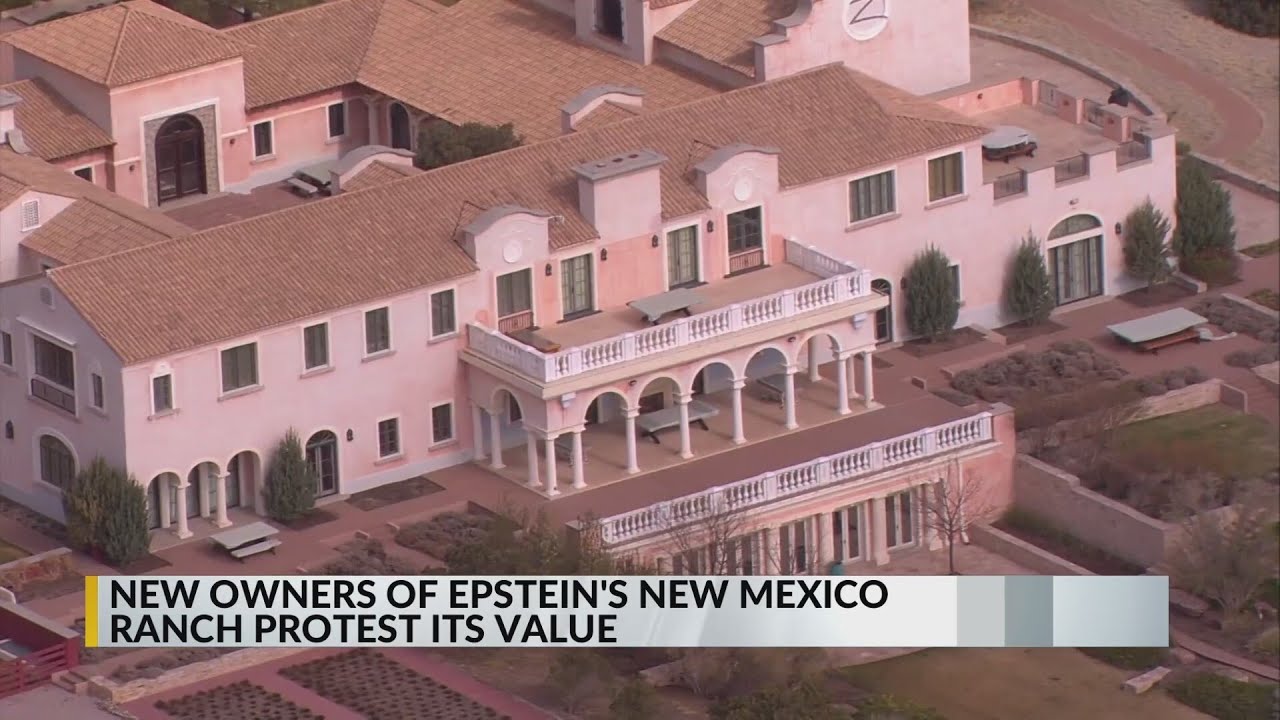New owners of Epstein's New Mexico ranch protest property value - YouTube