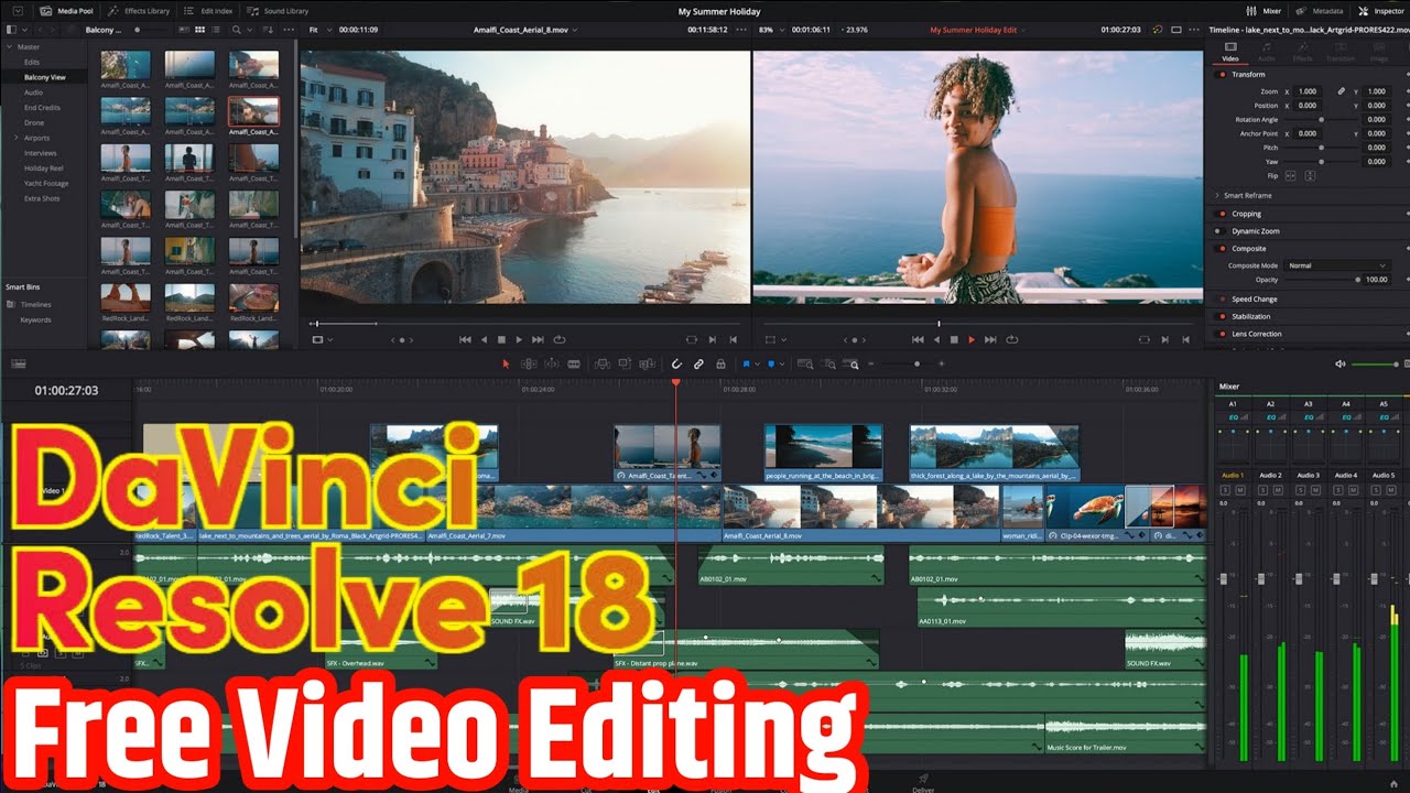 Best Free Video Editing Software for Pc and laptop | Best free video ...