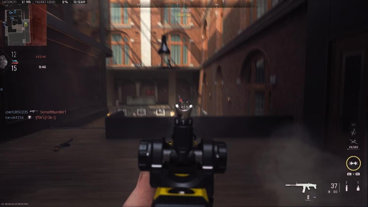 Call of Duty: Modern Warfare 2 Breenburg Hotel TDM TAQ 56 Gameplay No ...