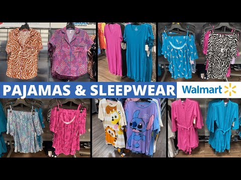 💛NEW PAJAMAS AT WALMART‼️WALMART SHOP WITH ME | WALMART PAJAMAS | SUMMER PAJAMAS | WOMEN’S PAJAMAS