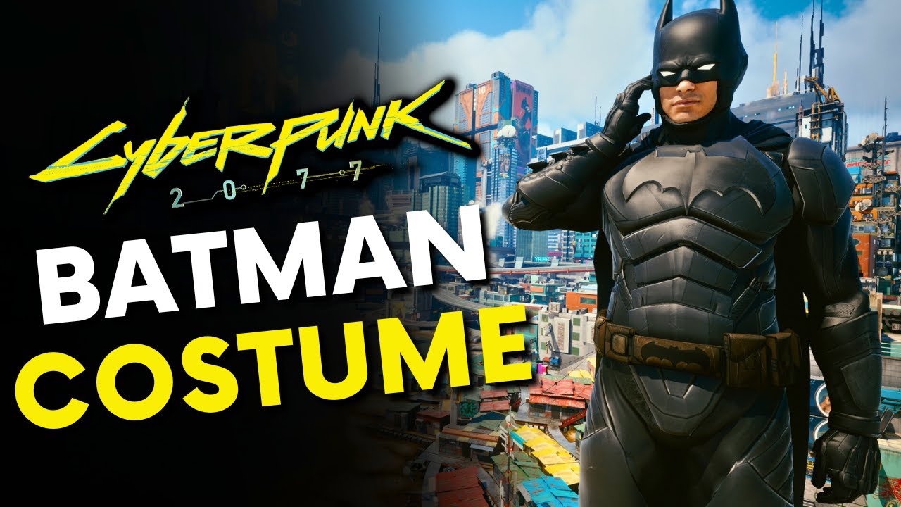 Cyberpunk 2077 - Batman Outfit! | Murk Man Costume - YouTube