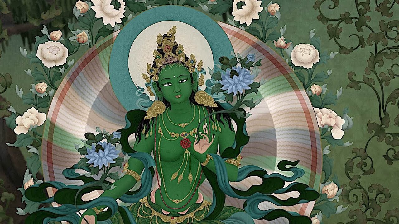 Praises to the Twenty-One Taras (English) - YouTube