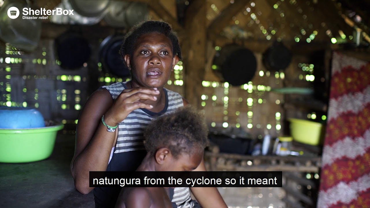 ShelterBox's response to Cyclone Harold in Vanuatu 2020 - YouTube