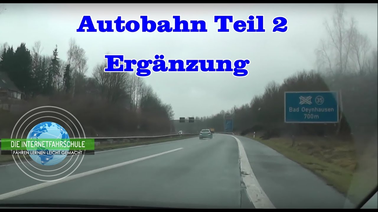 Autobahn Teil 2 - Beschleunigungsstreifen/Autobahnauffahrt Ergänzung ...