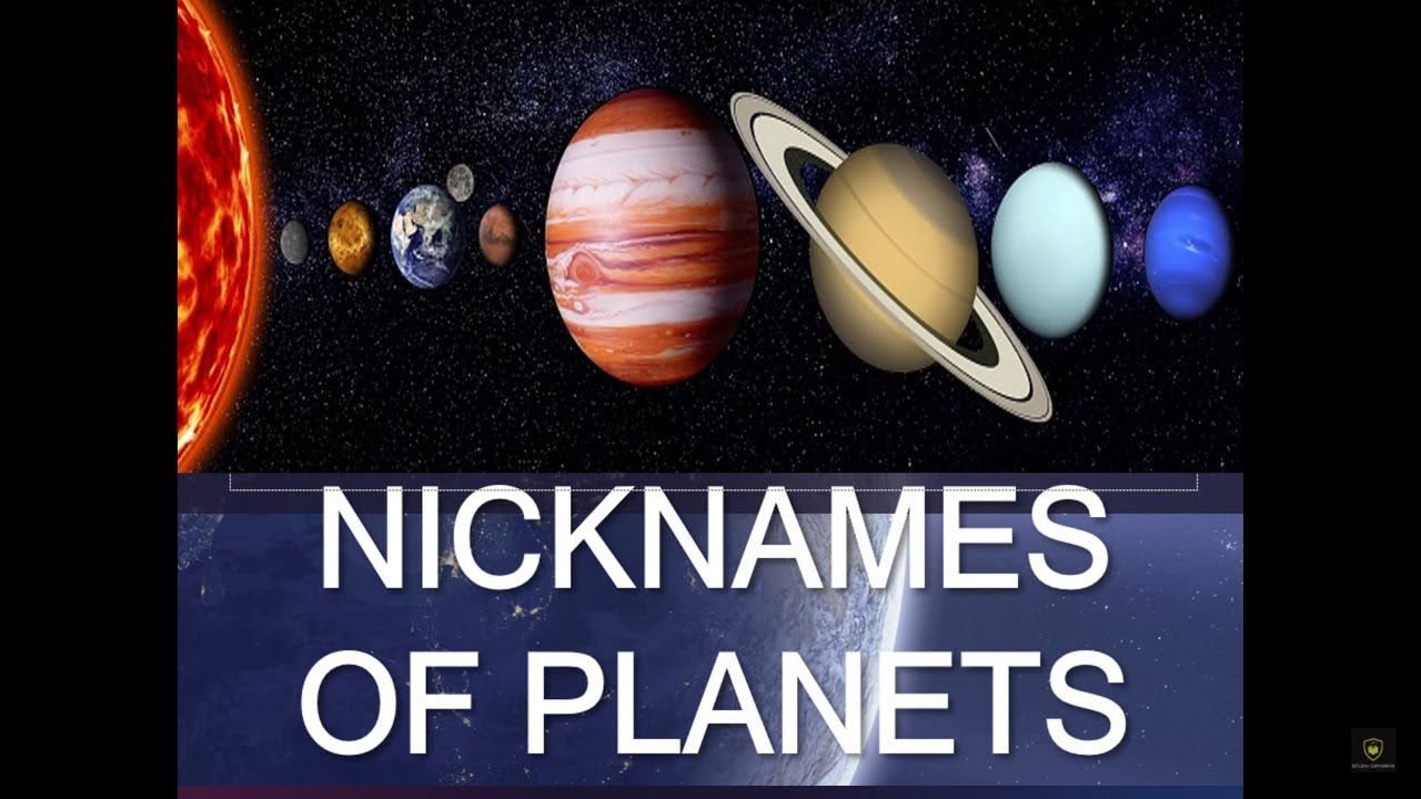 NICKNAMES OF PLANETS #shorts - YouTube