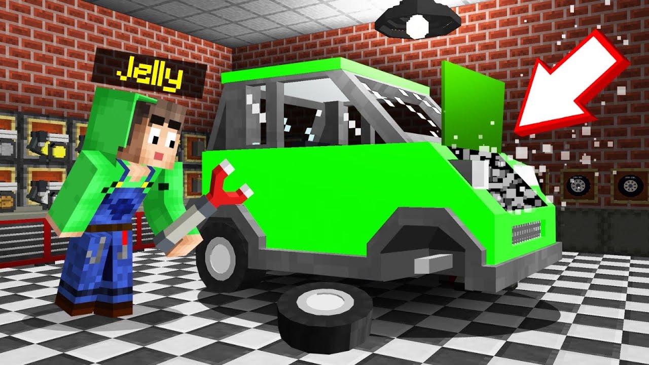 I Opened A CAR MECHANIC SHOP In MINECRAFT! - YouTube