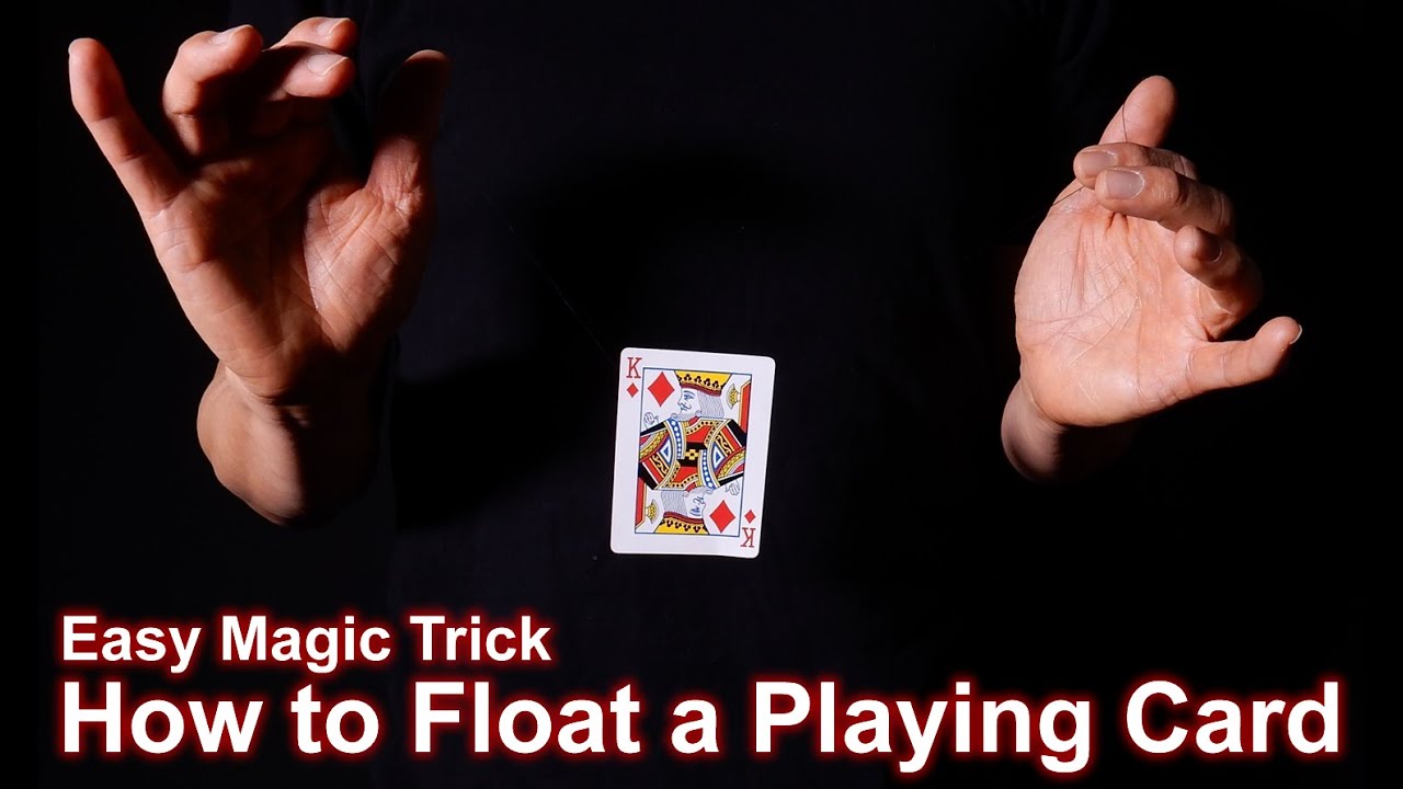 Easy Magic: How to Levitate a Card From Hand to Hand - YouTube