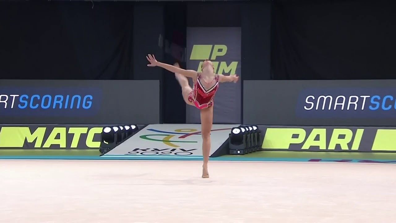 Sonia Ichim Rou Clubs Aa Rg Europeans 2020 Kyiv Youtube