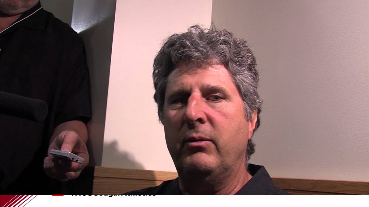 WSU Football: Mike Leach after BYU game. Aug. 31 - YouTube