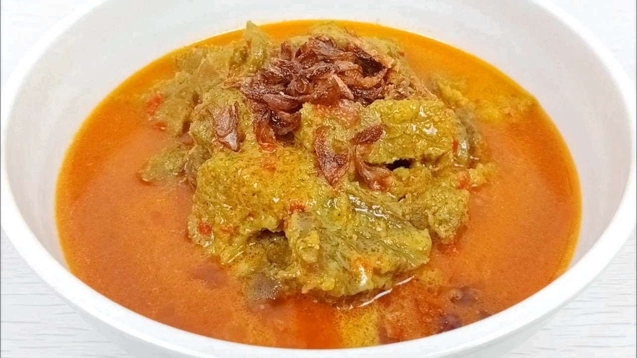 Resep Gulai Daging Sapi Super Lezat - YouTube