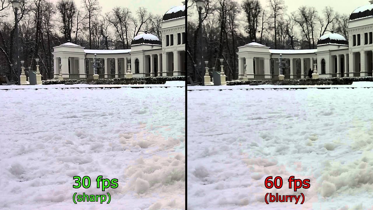 30fps vs 60fps Recording (Sharp - Blurry) - YouTube