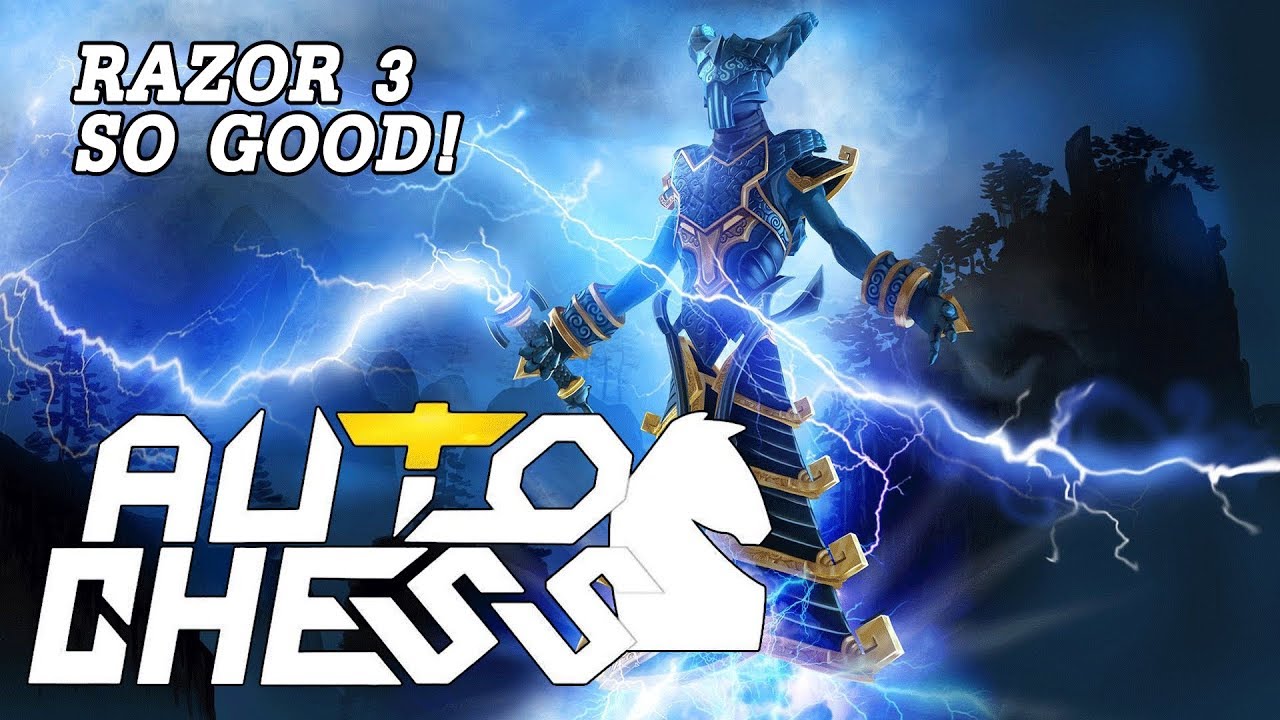 Auto chess - Razor 3* is so good! - YouTube