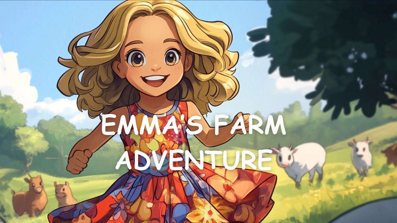 Emma's Farm Adventure #kidsstory #childrenbooks #farmlife - YouTube