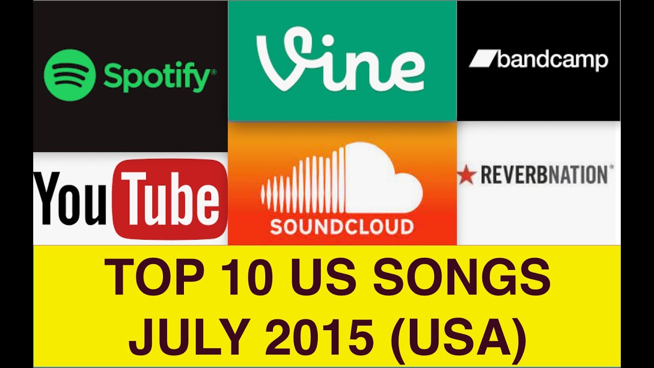 Top 10 US Songs JUL 15-Weeknd, Silento, R Platten, Shrillex, J Beiber ...