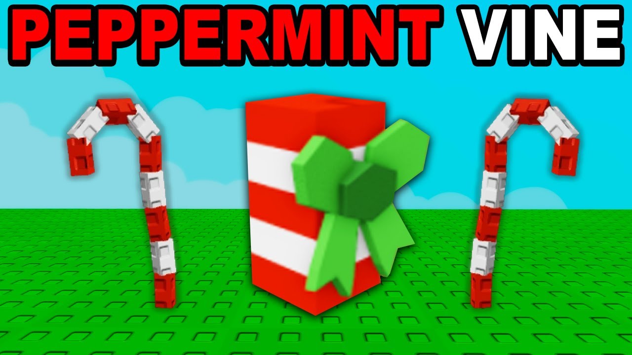 NEW PEPPERMINT VINE SEED!! (Christmas Update) in Grow a Garden ROBLOX ...