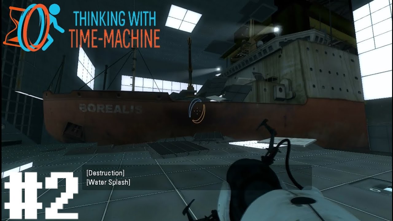 Let's Play Thinking With Time Machine (portal 2 mod) #2- Surprise ...