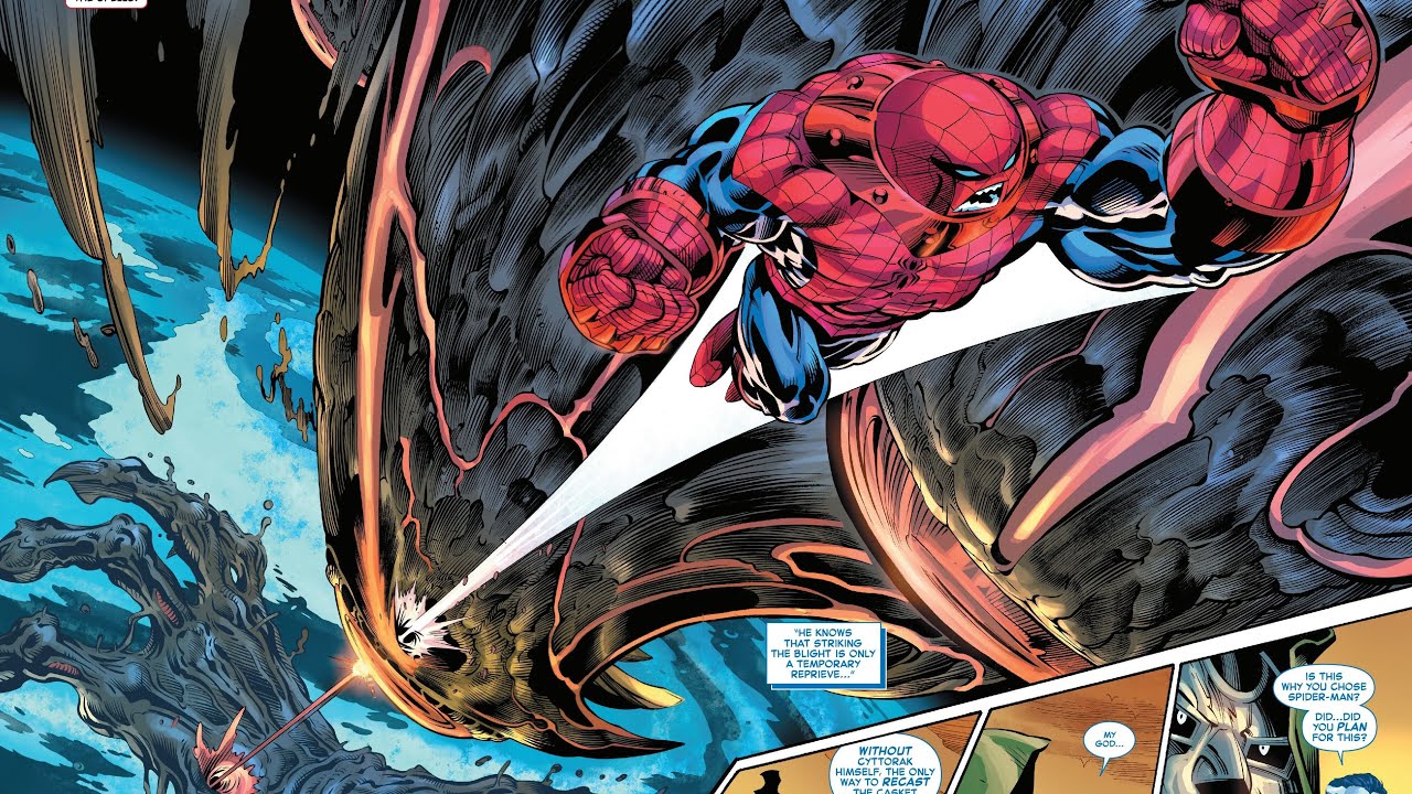 THE SPIDER-NAUT JUMPS INTO SPACE TO FIGHT A PRIMORDIAL GOD - YouTube