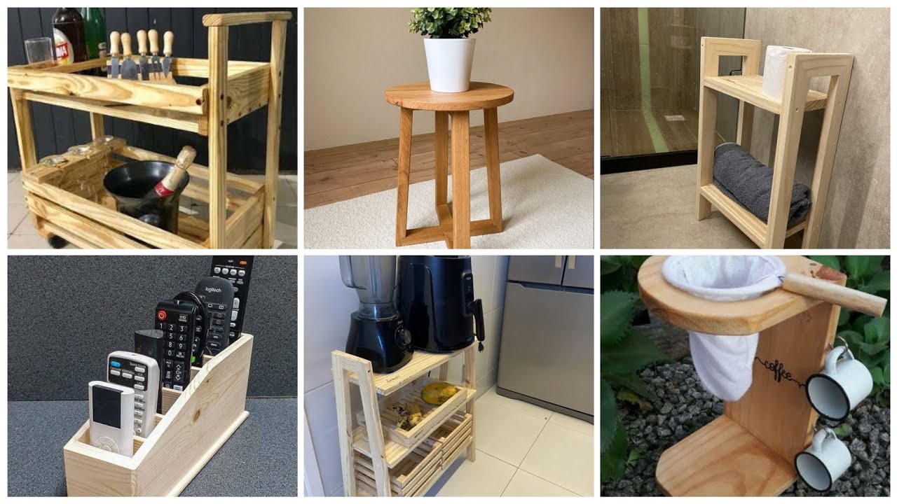 57 IDEIAS GENIAIS FEITAS COM MADEIRA RECICLADA! Objetos decorativos de ...