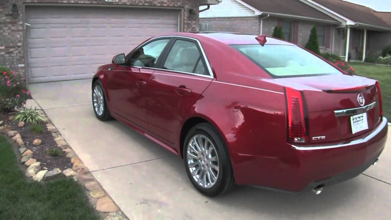 Lynns Red 2010 Cadillac CTS - YouTube