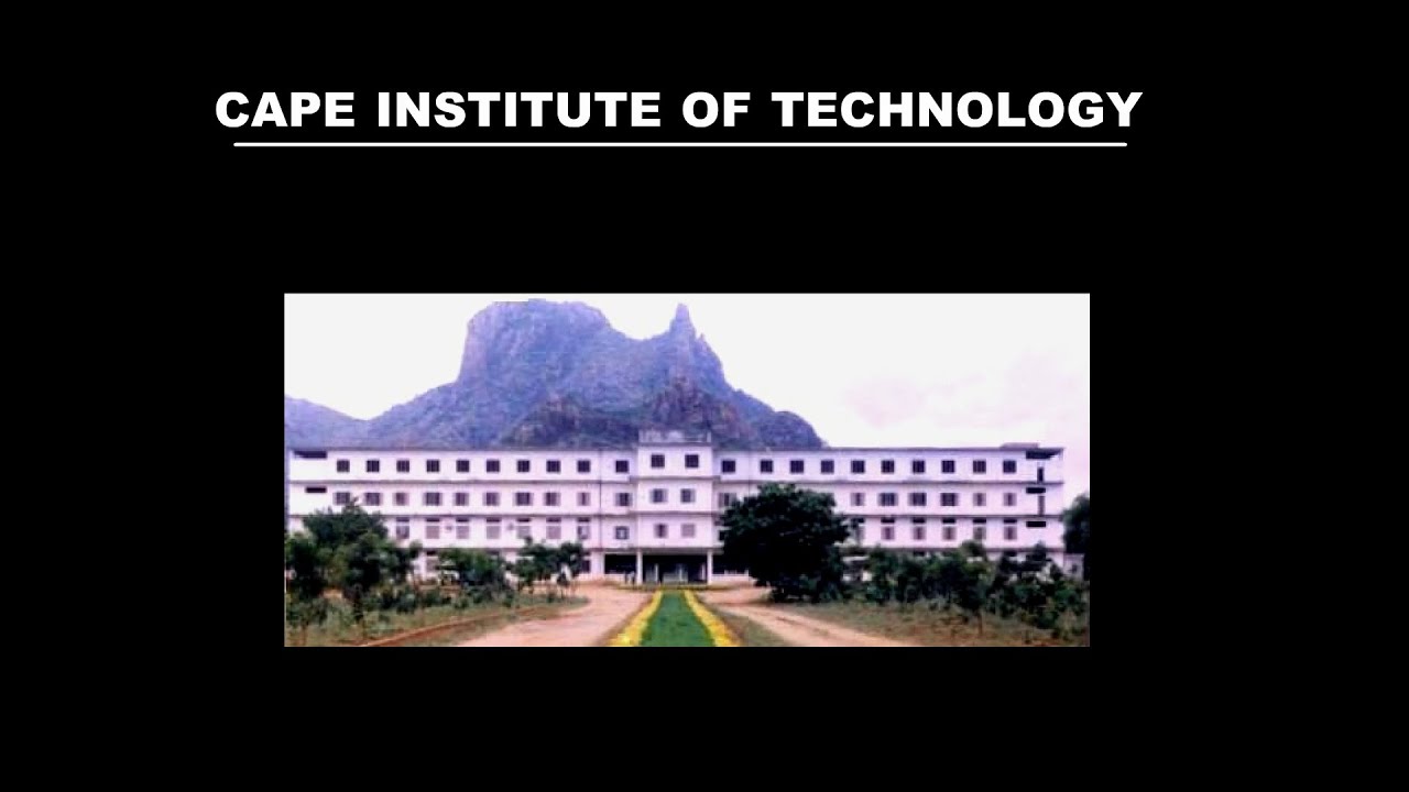 Cape Institute of Technology - Opening of CSE & IT Block - Startup ...