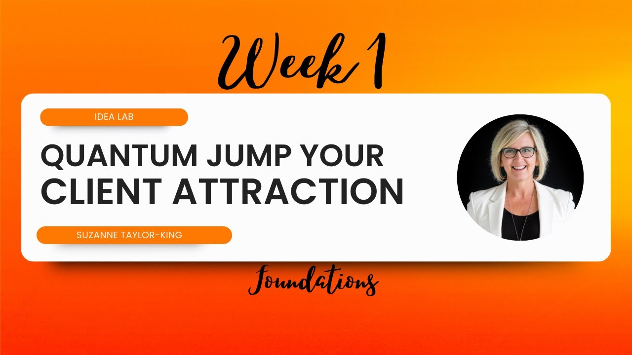 Week 1 – Building Your Client Attraction System - YouTube