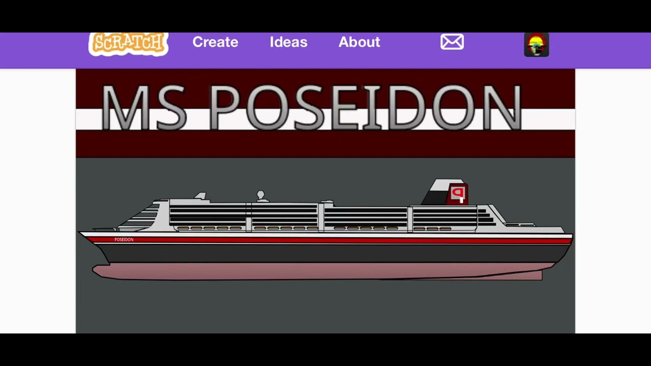 MS Poseidon vector I created from scratch - YouTube