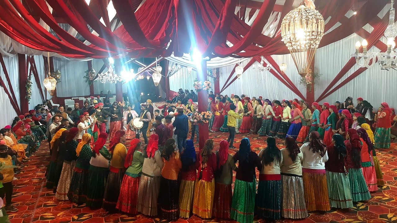 gardwali pahadi marriage dance video|| Pahadi culture||Pahadi wedding ...