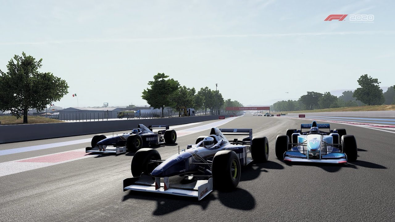 Flying on DAMON HILL'S WILLIAMS FW18 | F1 Classic - YouTube