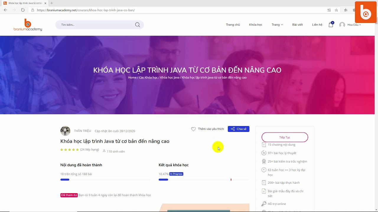 Cách học lập trình hiệu quả trên Branium Academy - YouTube