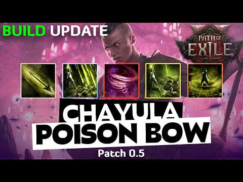 Acolyte of Chayula has CRAZY synergy with Poison Bow - Chaos Tornadoes RAMPING!