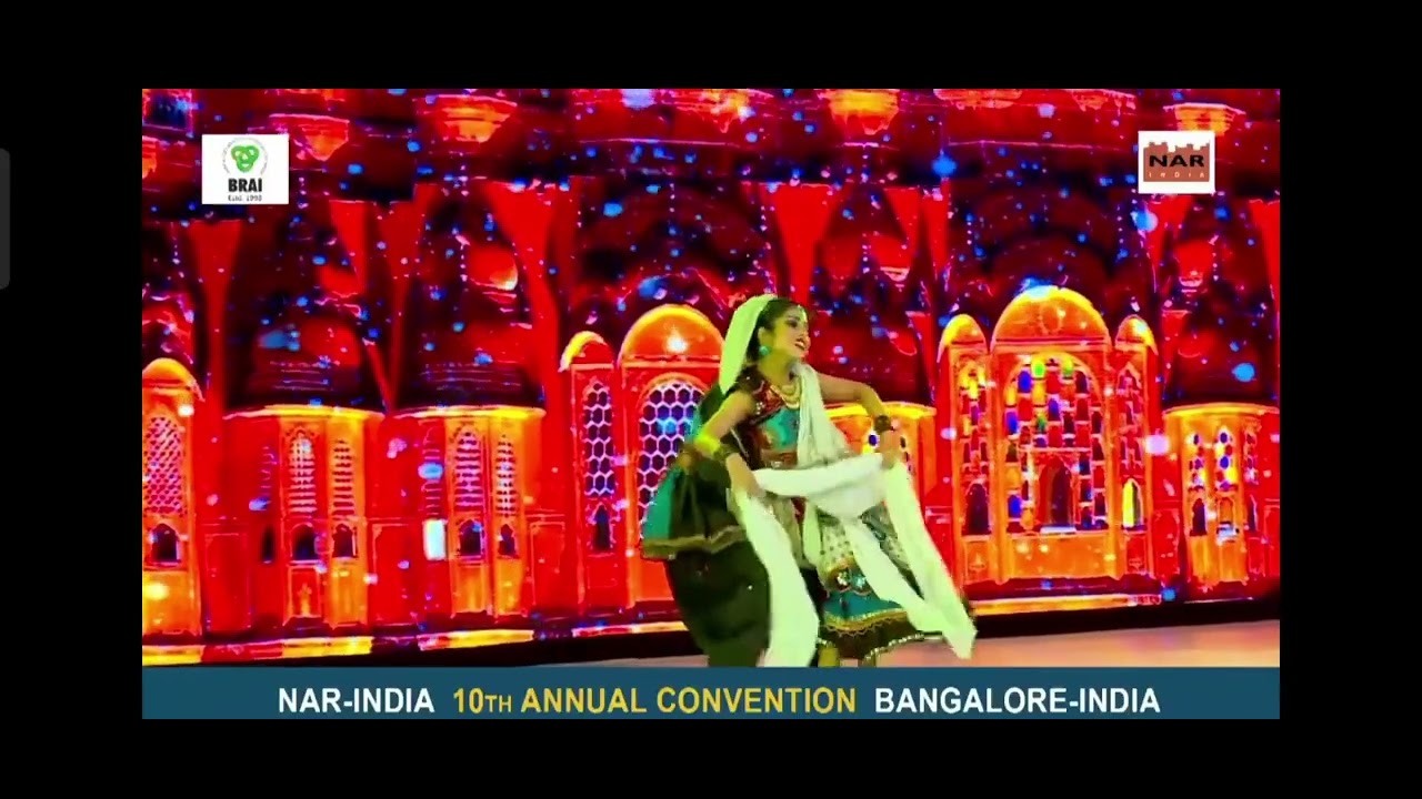 NAR-INDIA 10th annual convention cultural dance|The Abhijot Show - YouTube
