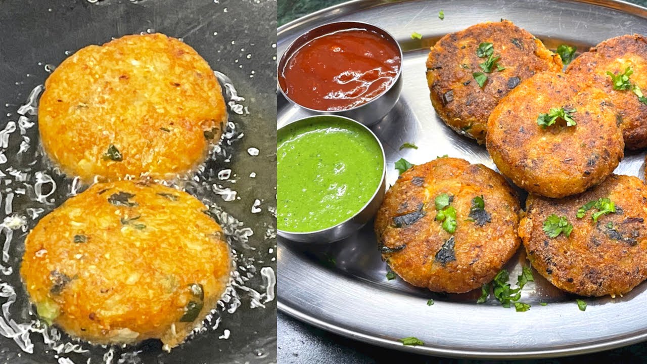 ठेले जैसी चटपटी आलू टिक्की चाट घर प बनाए ।Tikki Chaat | Aloo Tikki ...