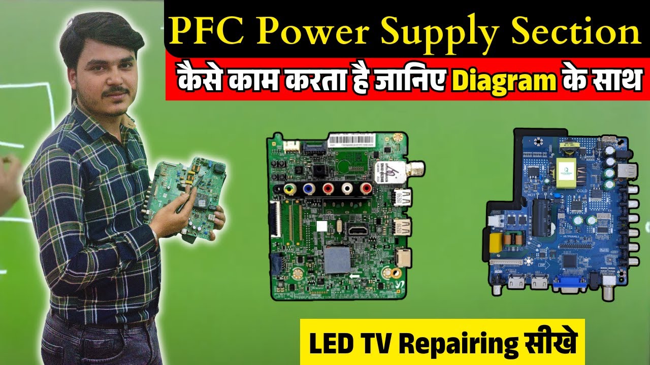 PFC Power Supply Section कैसे काम करता है जानिए Diagram के साथ |Join ...