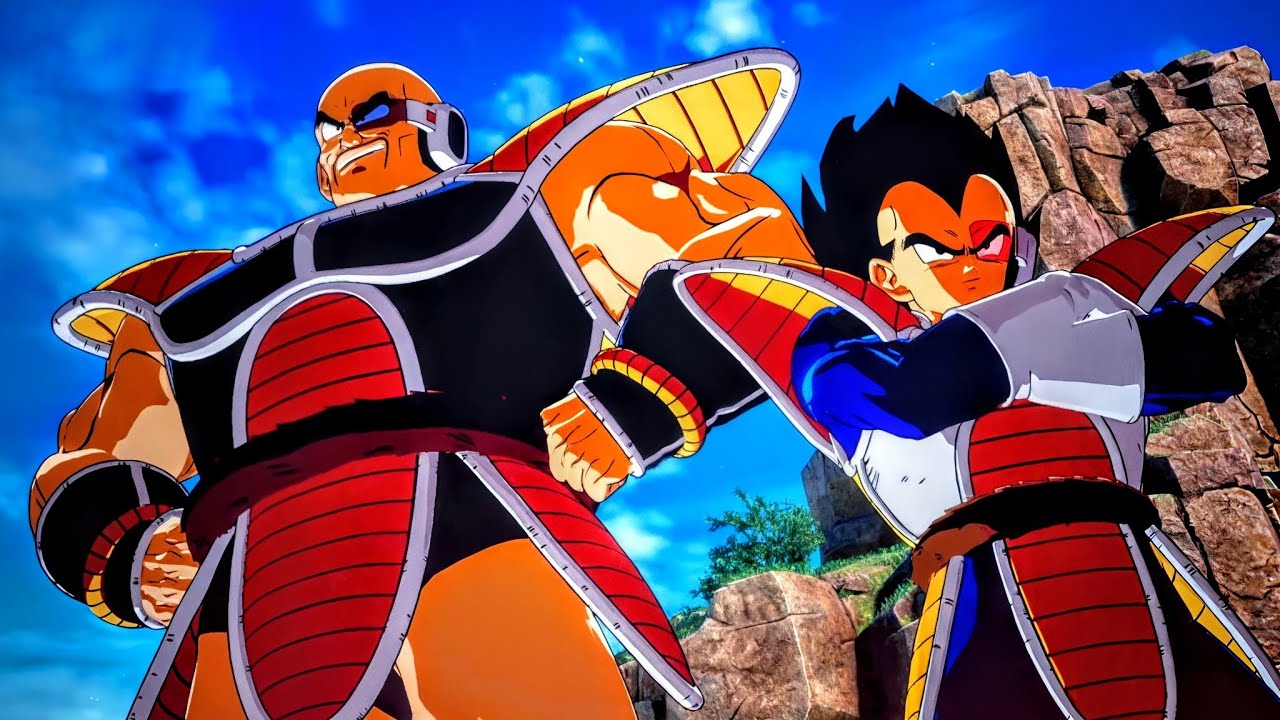 Goku VS Nappa & Vegeta (Default) - YouTube