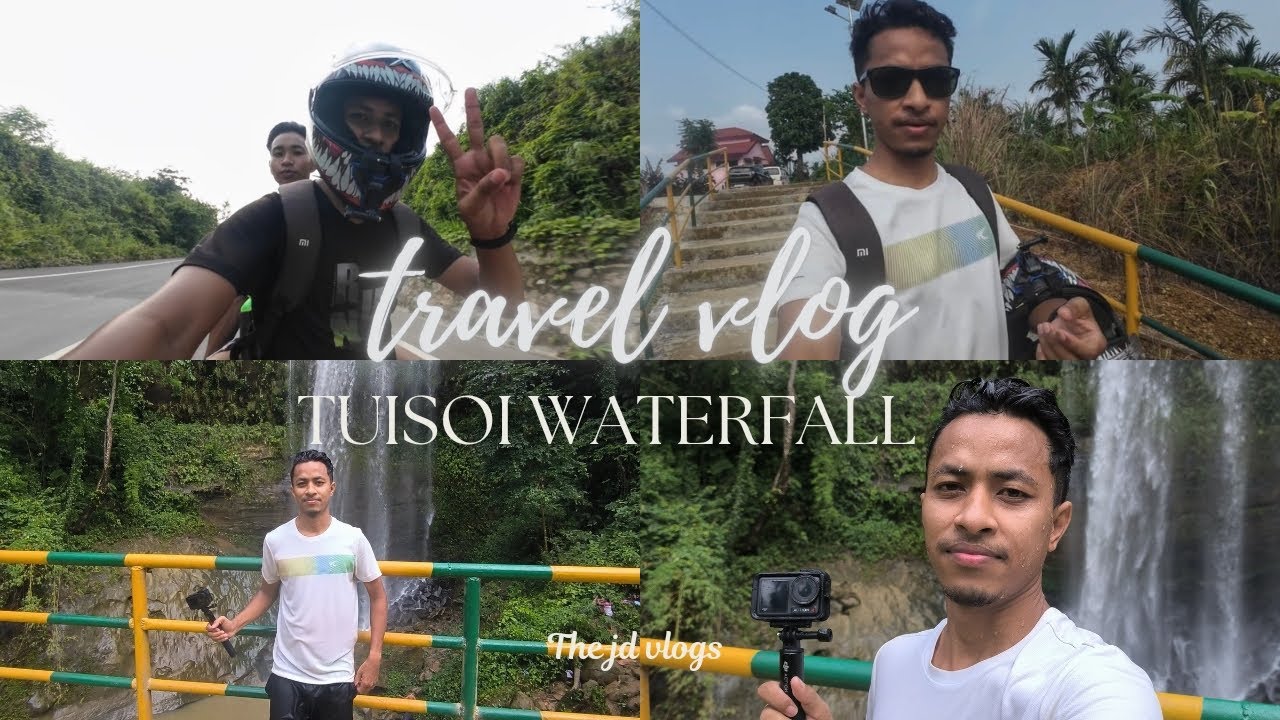 SAIKAR TUISOI WATERFALL || TRIPURA WATERFALL || Dji action 4 water test ...