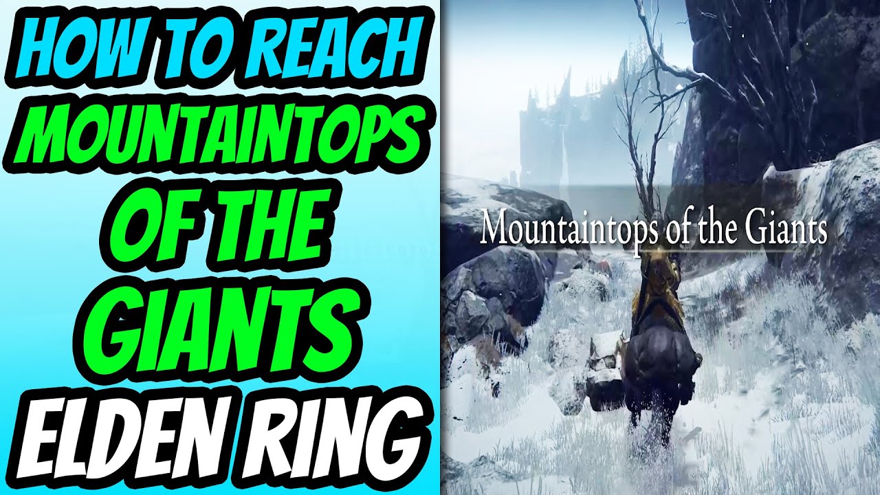 How To Get To Mountaintops of the Giants (Mountaintops of the Giants ...