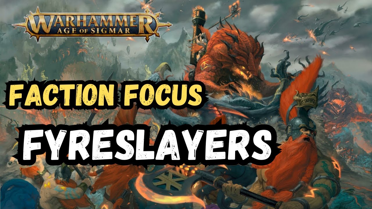 Nude Ginger Dwarfs ! | Fyreslayers | Faction Focus | Age of Sigmar 4th ...