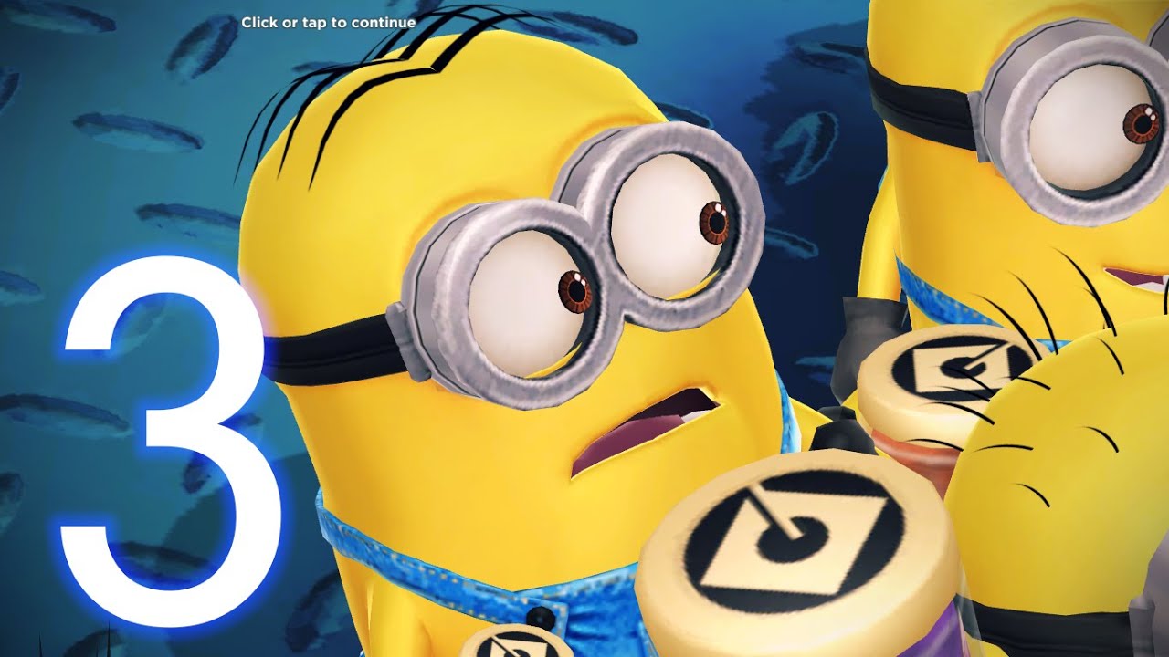LEVEL 3 Gru' Lab Despicable Me Minion Rush Walktrough Android/PC - YouTube