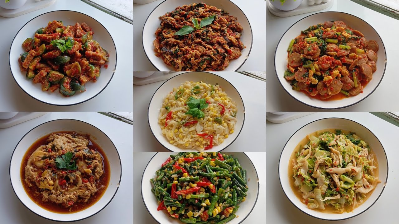 7 MENU SAT SET & ENAK BANGET UNTUK SEMINGGU! DIJAMIN SEKELUARGA ...
