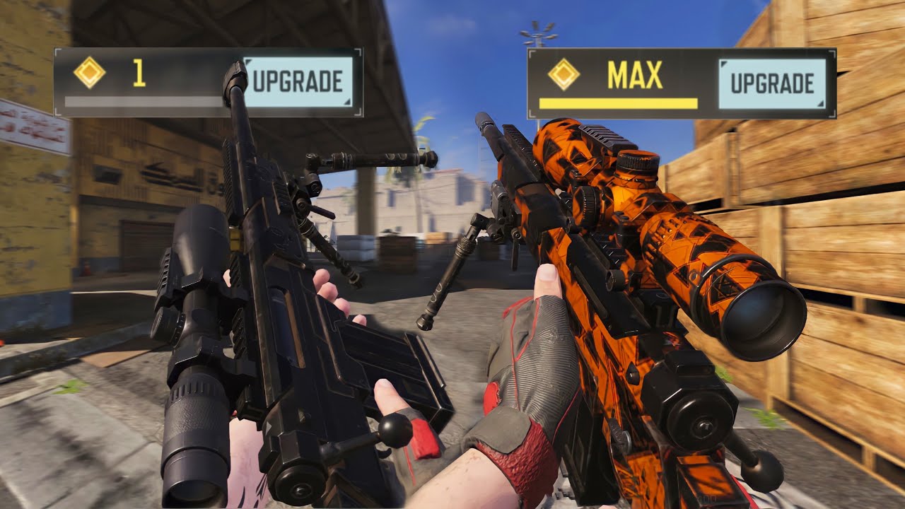 Level 1 Sniper vs Level Max - YouTube