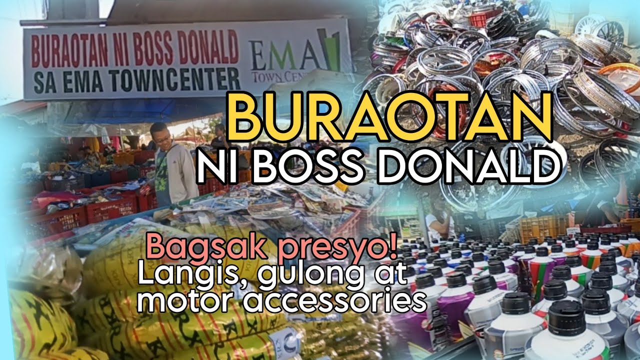 BURAUTAN NI BOSS DONALD SA MEYCAUYAN BULACAN MGA MOTOR ACCESSORIES ...