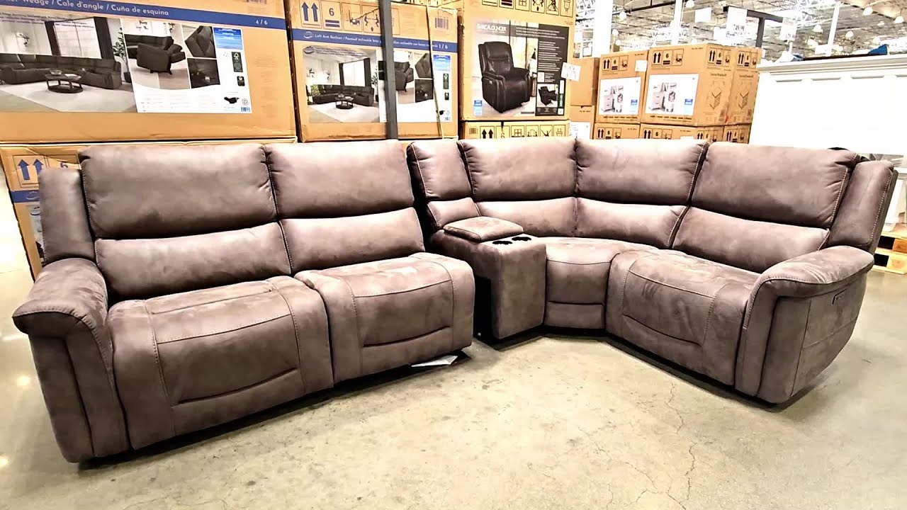 GILMAN CREEK CARLIN FABRIC POWER RECLINING SECTIONAL Shop with us at ...