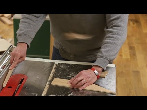 Tablesaw kickback accident - what not to do!!! - YouTube