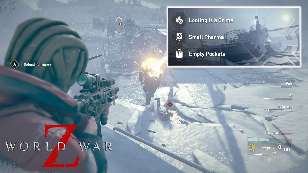 World War Z - Weekly Challenge - Fixer for Ammo Support! - YouTube