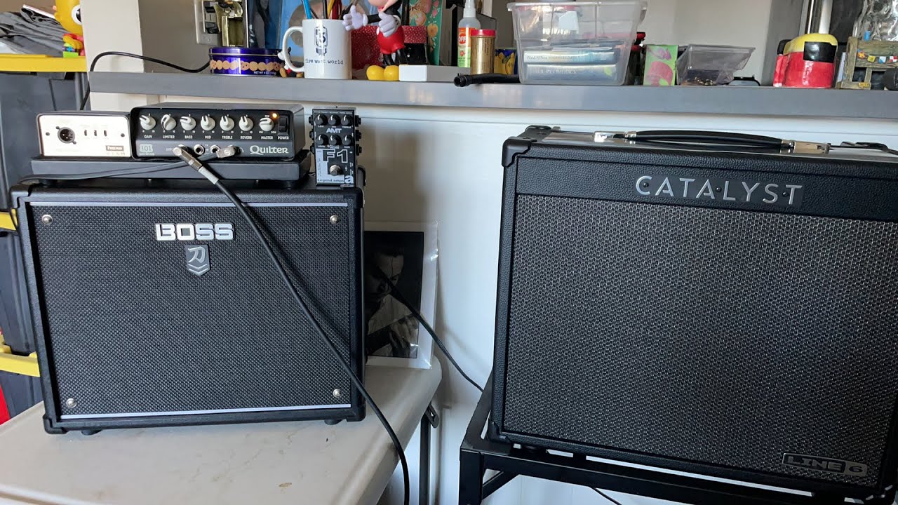 My Combo Solid State Modeling Amps - YouTube