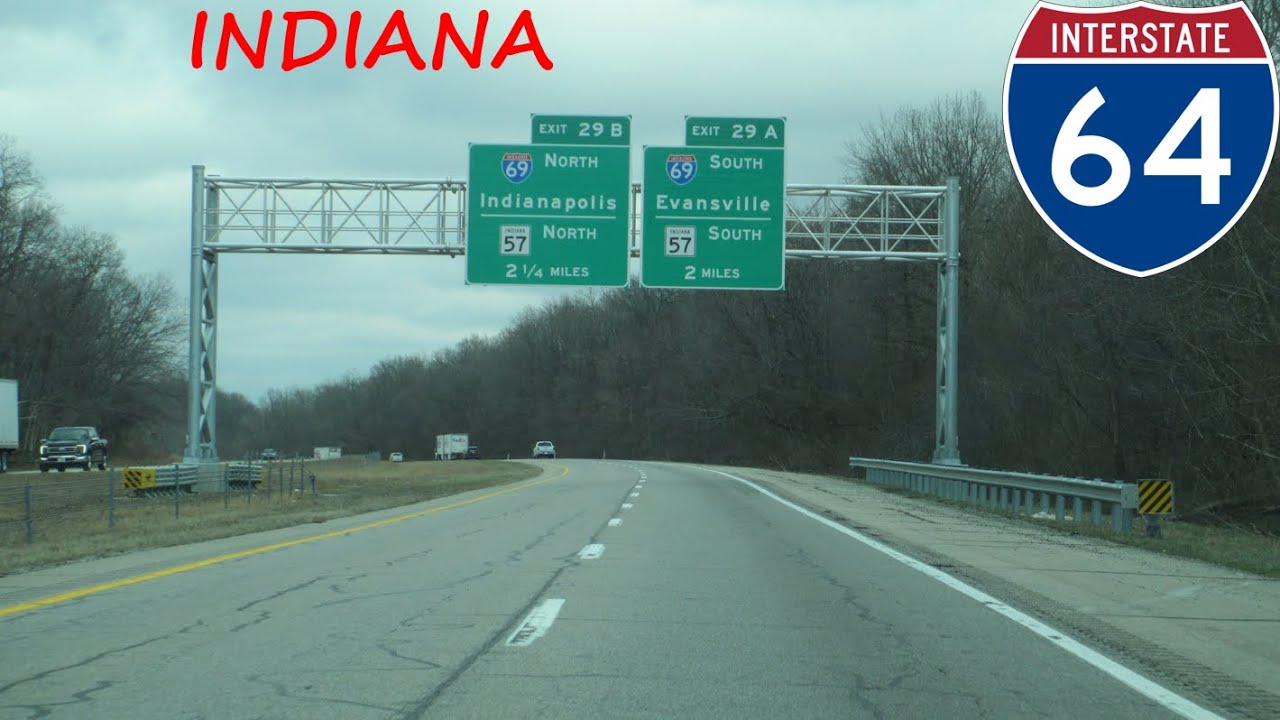 Interstate 64 - Indiana eastbound [FULL LENGTH VIDEO] - YouTube