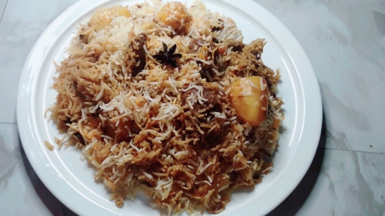 খাসির কাচ্চি বিরিয়ানি | khasir kacchi biryani recipe | Easy Mutton ...