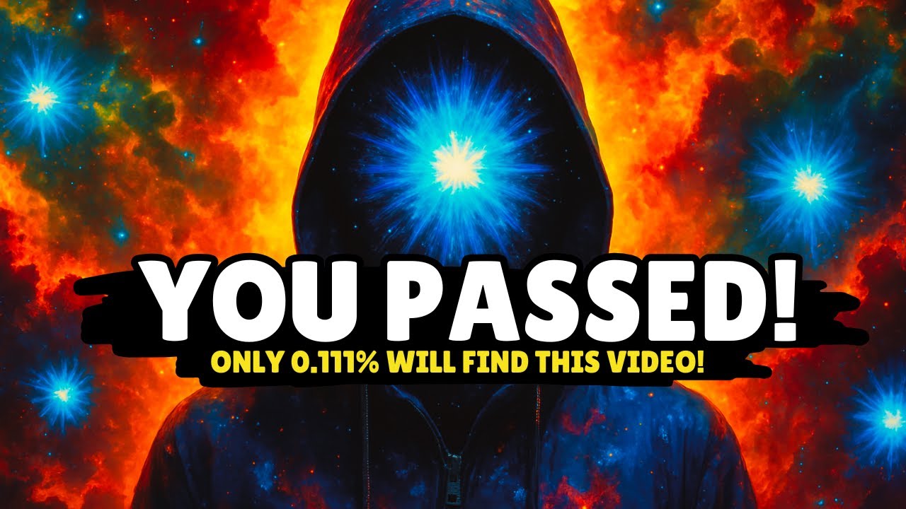 If You See This Video, YOU PASSED THE TEST! (don't ignore!) - YouTube